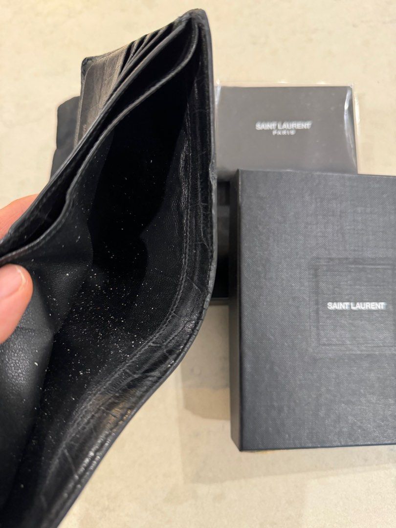 Original Saint Laurent Wallet (Men) YSL, Luxury, Bags & Wallets on ...