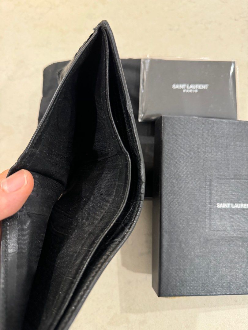 Original Saint Laurent Wallet (Men) YSL, Luxury, Bags & Wallets on ...