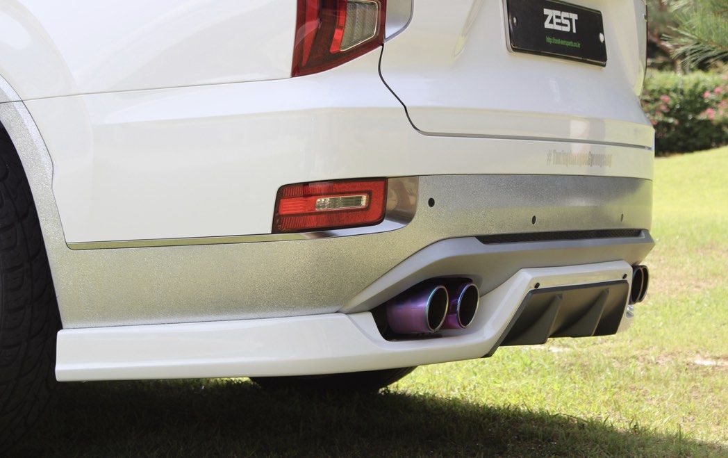 Palisade Bodykit - ZEST Front Lip & Rear Diffuser Set For Hyundai ...