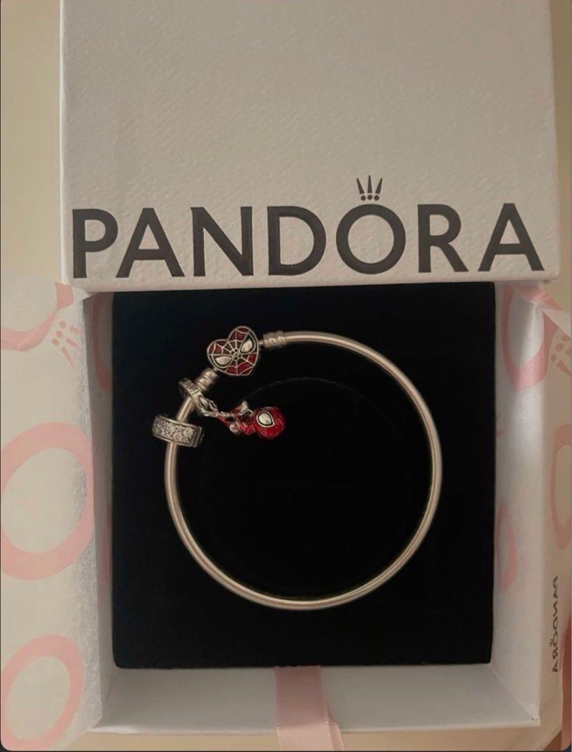 Pandora spiderman bracelete, Women's Fashion, Jewelry & Organisers ...