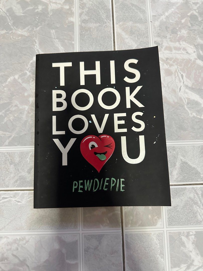 pewdiepie this book loves you, Hobbies & Toys, Books & Magazines ...