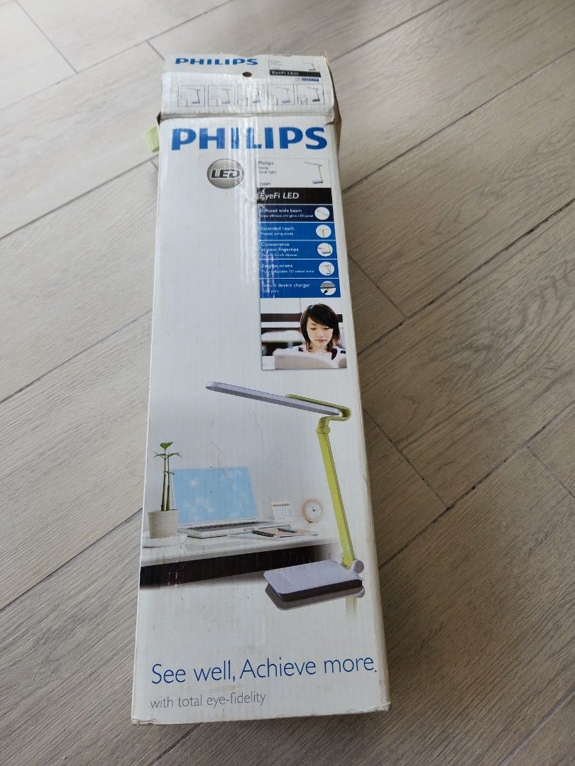 Philips LED Table Lamp, Furniture & Home Living, Lighting & Fans ...