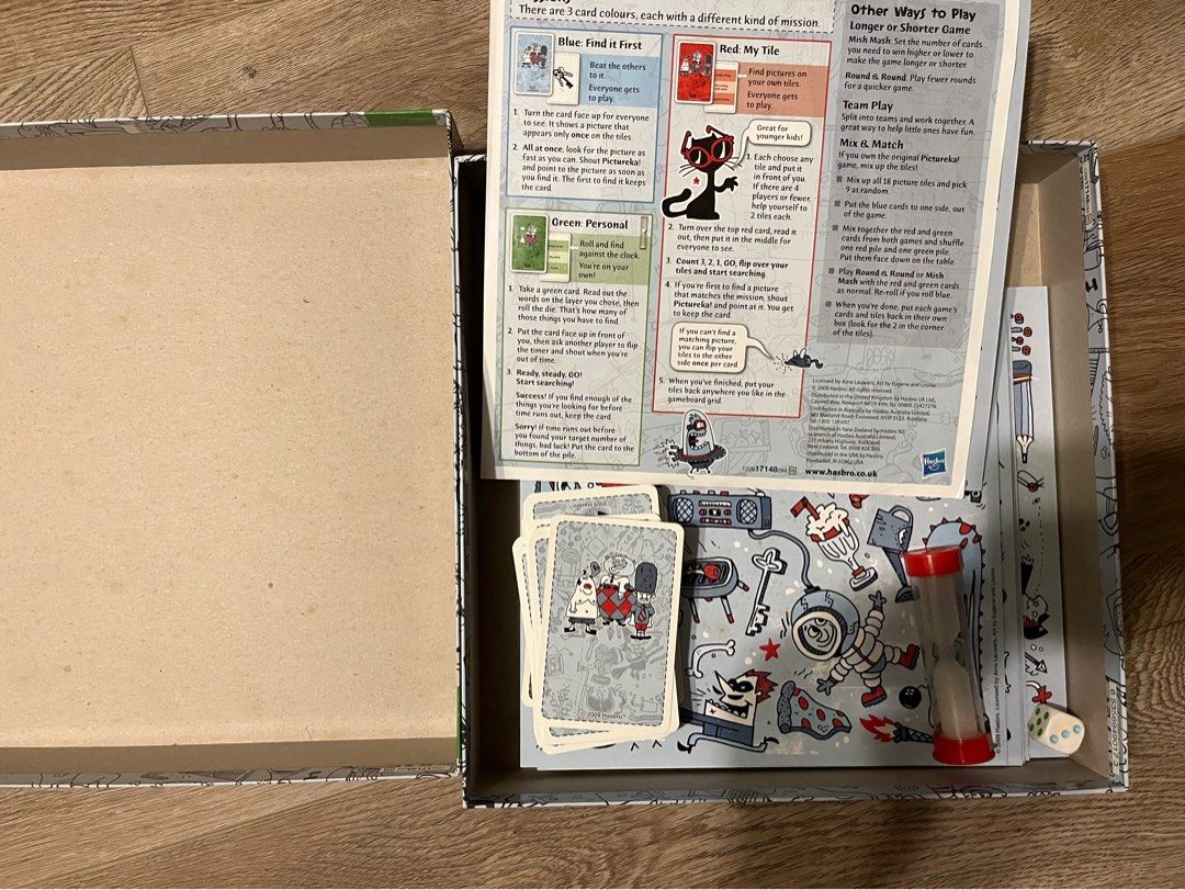 Pictureka by Hasbro Gaming Board Game, Hobbies & Toys, Toys & Games on ...