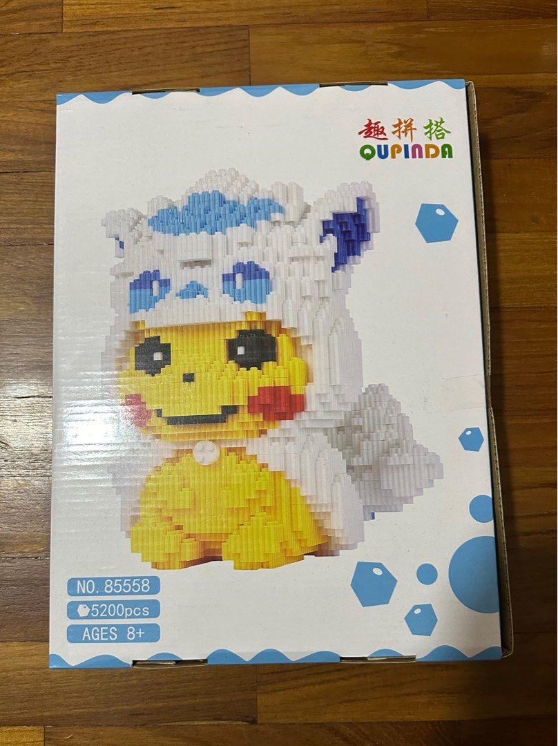 PIKACHU BUILDING BLOCKS LEGO, Hobbies & Toys, Toys & Games on Carousell