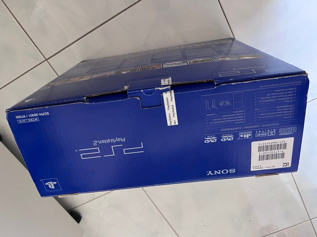 Brand New (Open box) PlayStation 2 Fat SCPH-30001 Console, Video Gaming ...