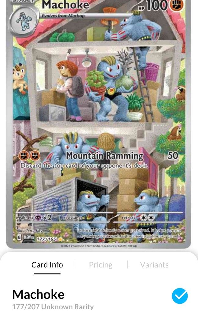 pokemon 151 tcg ptcg trading card game mew nidoking ninetales Mr mime ...