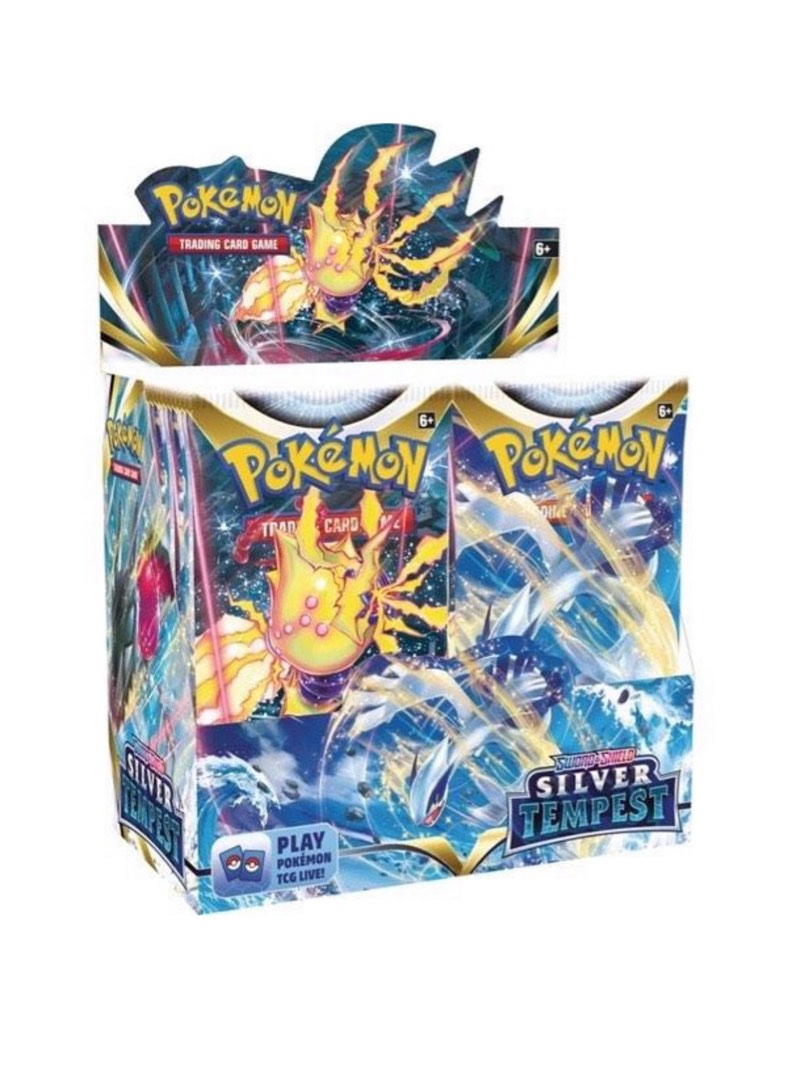 Pokemon Silver Tempest booster box, Hobbies & Toys, Toys & Games on ...