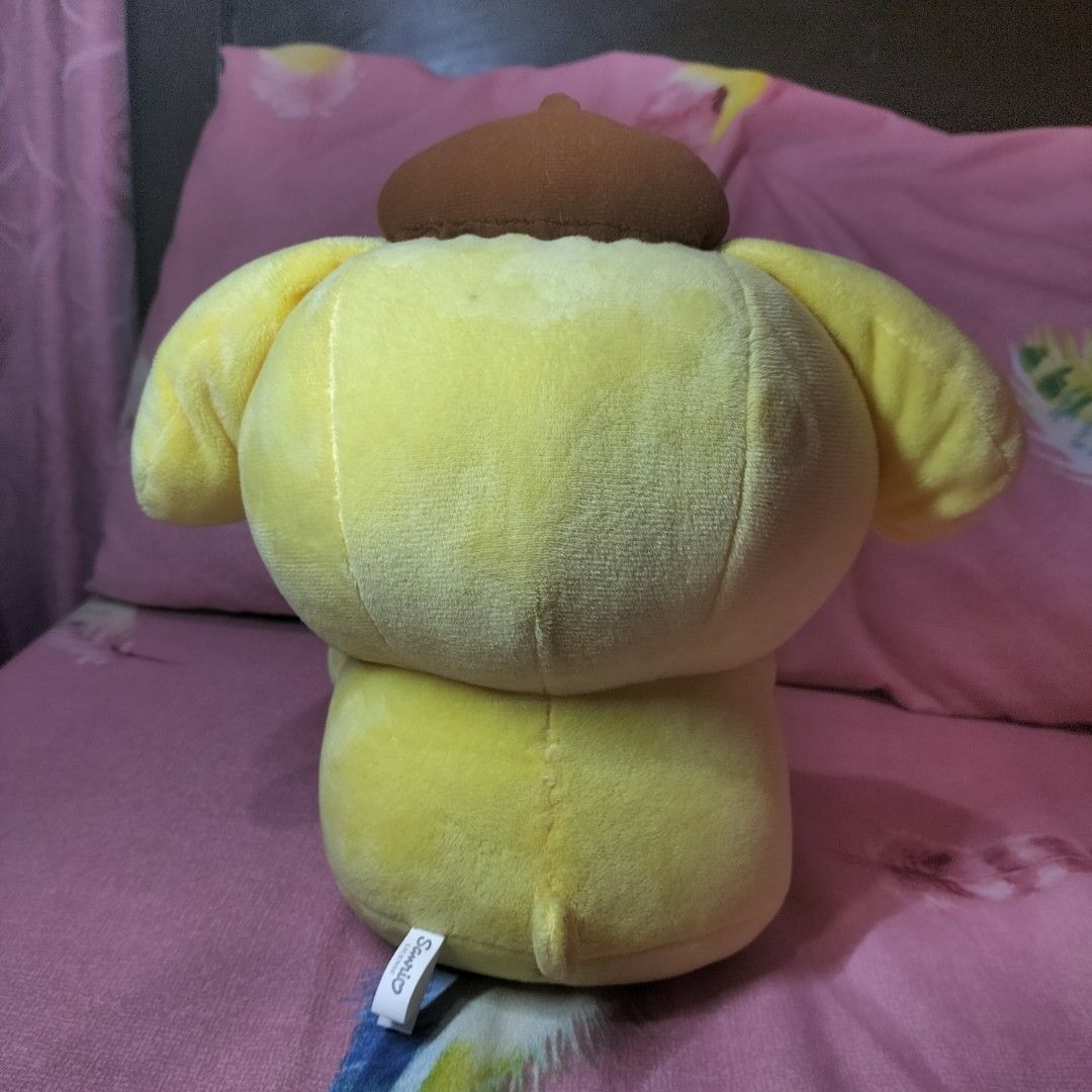 pompompurin holding heart plush, Hobbies & Toys, Toys & Games on Carousell