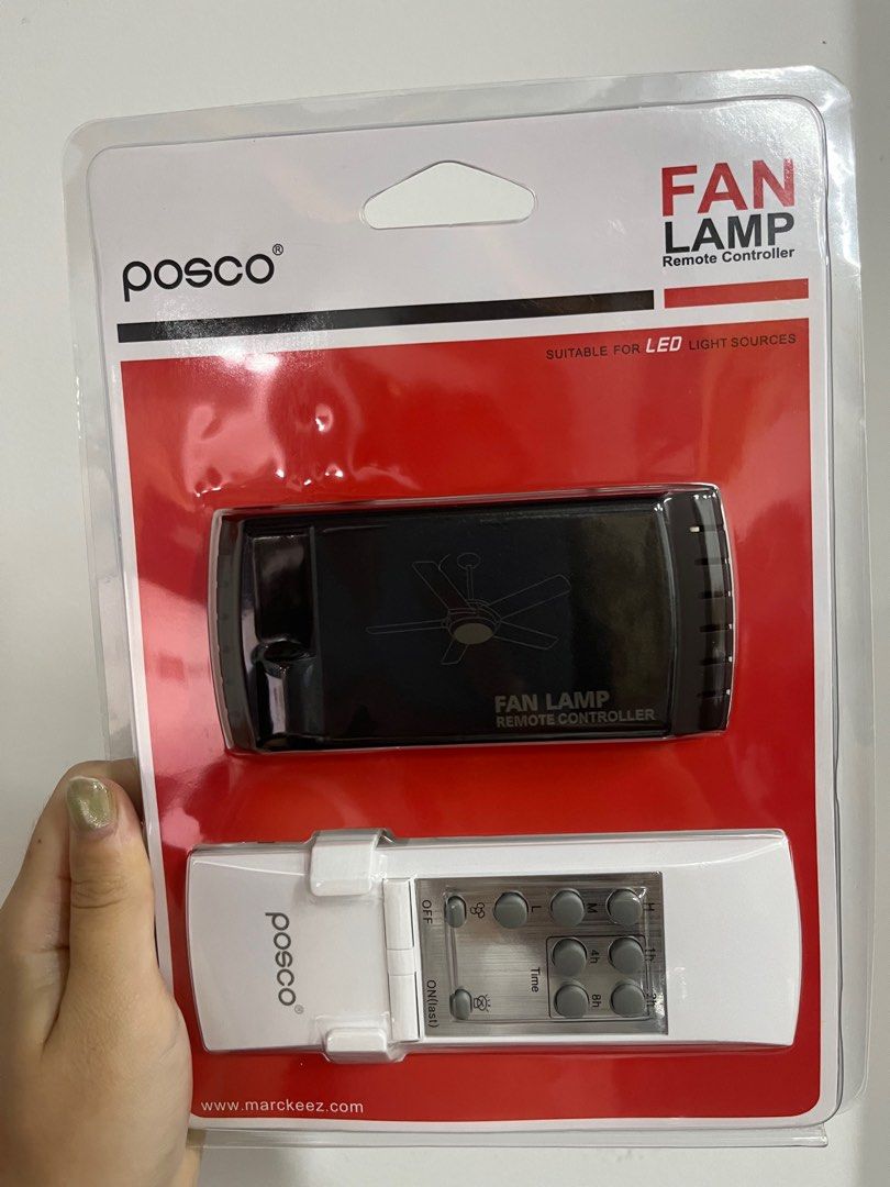 Posco Lighting Remote Control Switch, Fan Lamp Remote Controller ...