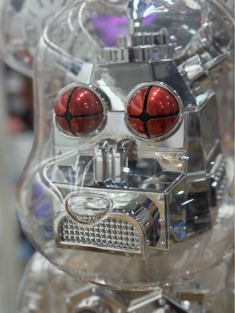 [Pre-Order] BE@RBRICK x HxS Hirota Saigansho 1000% Clear Ver. bearbrick ...