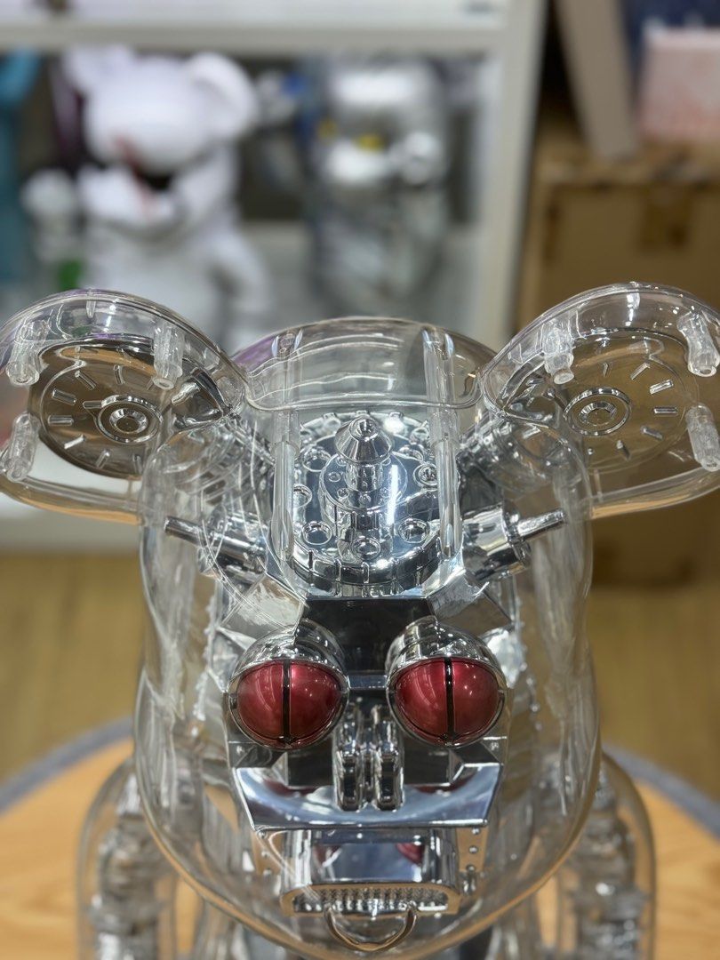 [Pre-Order] BE@RBRICK x HxS Hirota Saigansho 1000% Clear Ver. bearbrick ...