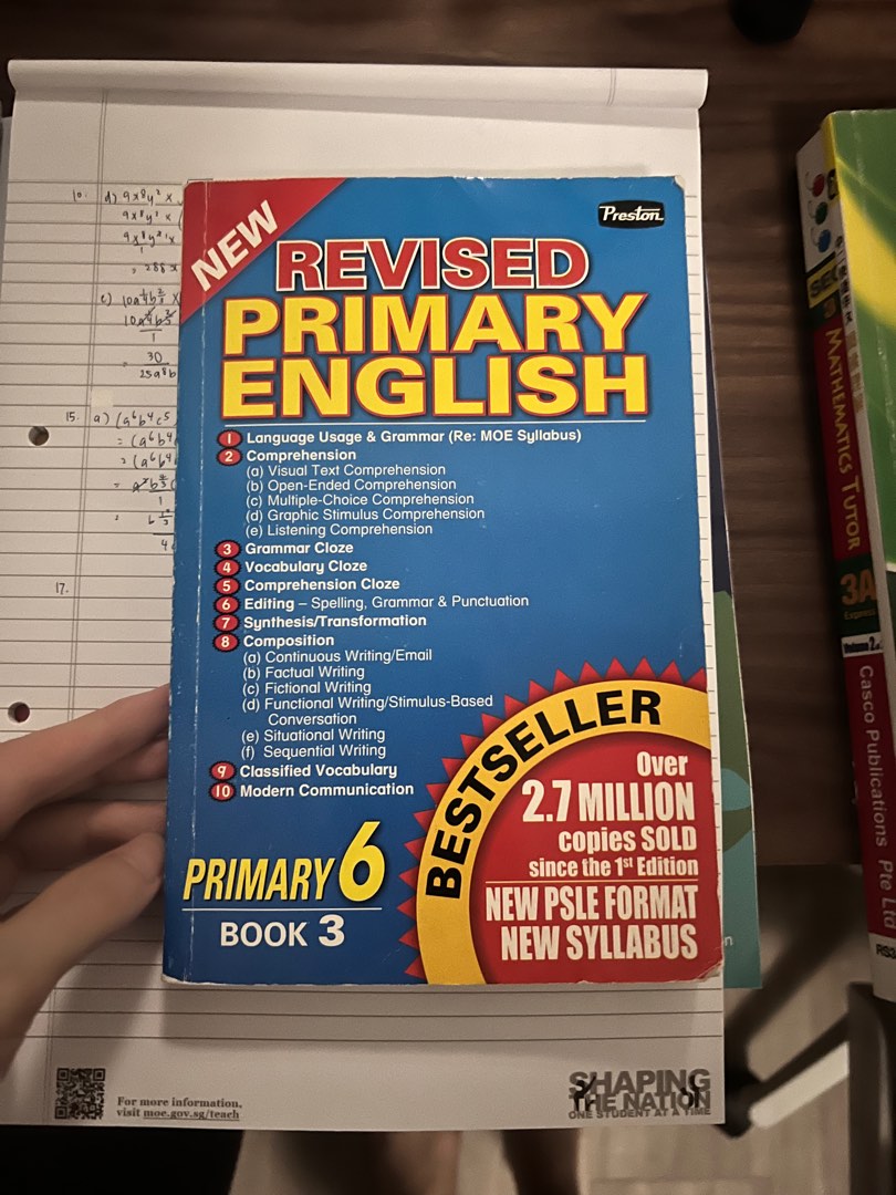 Primary 6 Revised English Assessment Book, Hobbies & Toys, Books ...