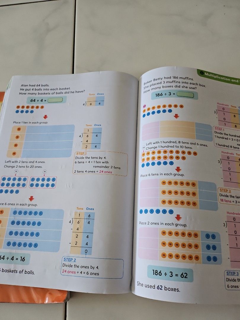 Primary maths textbook 3A and 3B, Hobbies & Toys, Books & Magazines ...