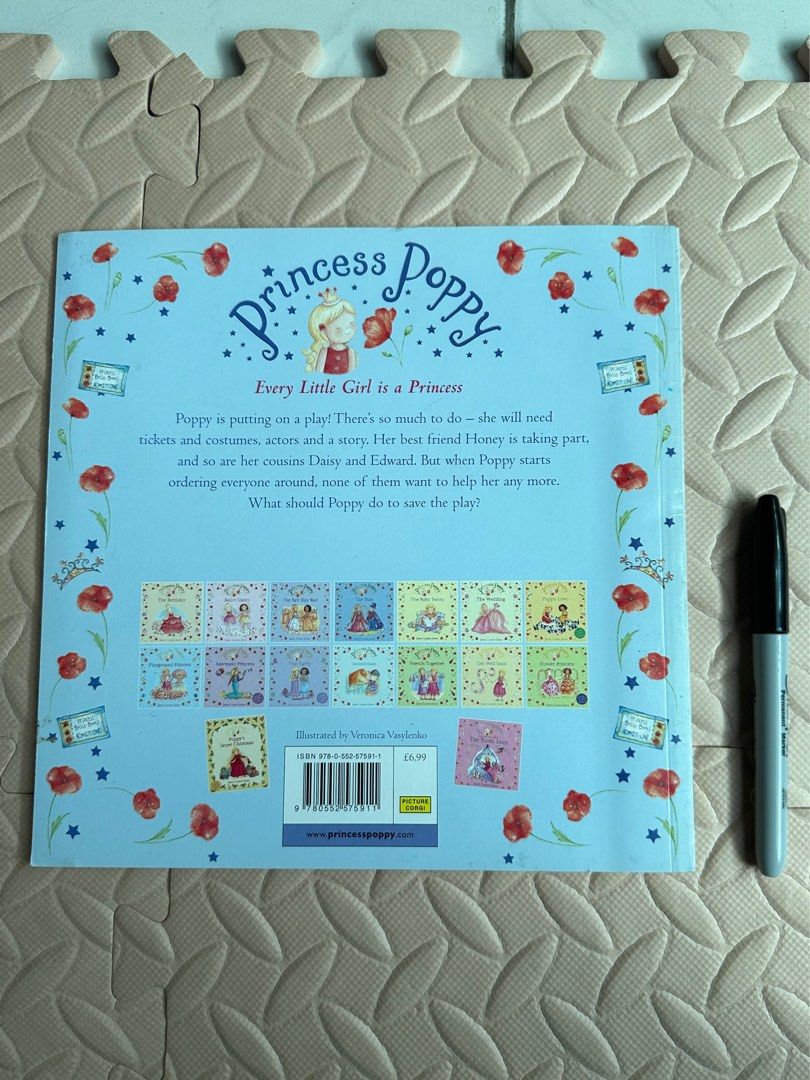 Princess Poppy: The Play, Hobbies & Toys, Books & Magazines, Children's ...