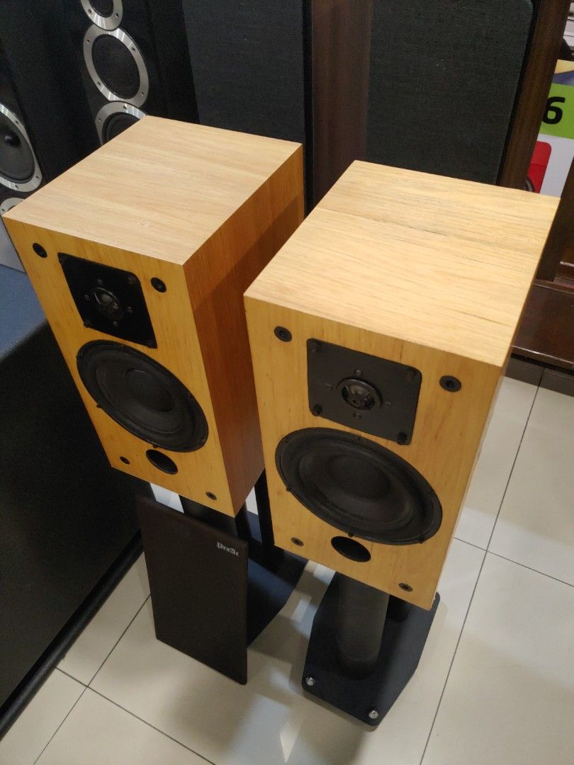 ProAc Studio 1 Hifi Speakers 6.5" Danish ScanSpeak woofer 1" titanium ...