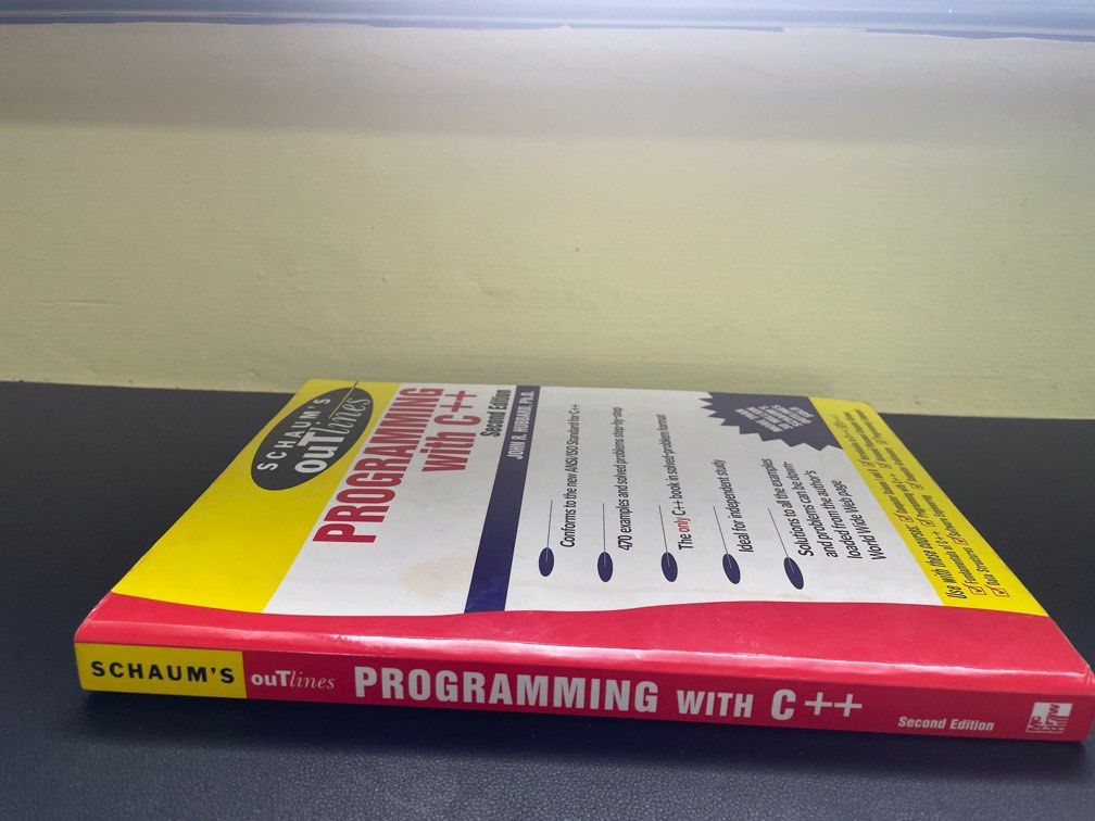 Programming with C++, Hobbies & Toys, Books & Magazines, Textbooks on Carousell