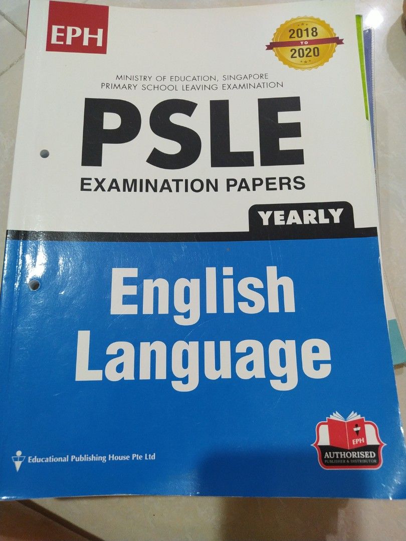 PSLE exam papers English 2018-2020, Hobbies & Toys, Books & Magazines ...