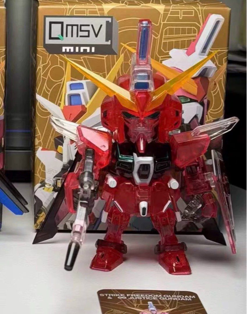 QMSV Mini Strike Freedom & infinite Justice set, Hobbies & Toys, Toys ...