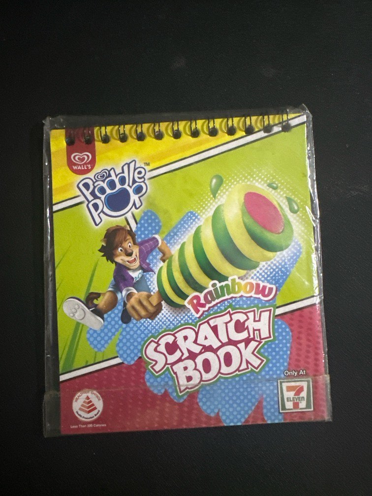 Rainbow scratch book, Hobbies & Toys, Stationery & Craft, Stationery ...