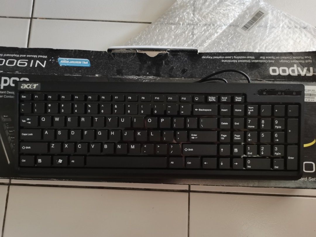 Rapoo N1900 Keyboard Computer Keyboard Desktop, Computers & Tech, Parts & Accessories, Computer ...