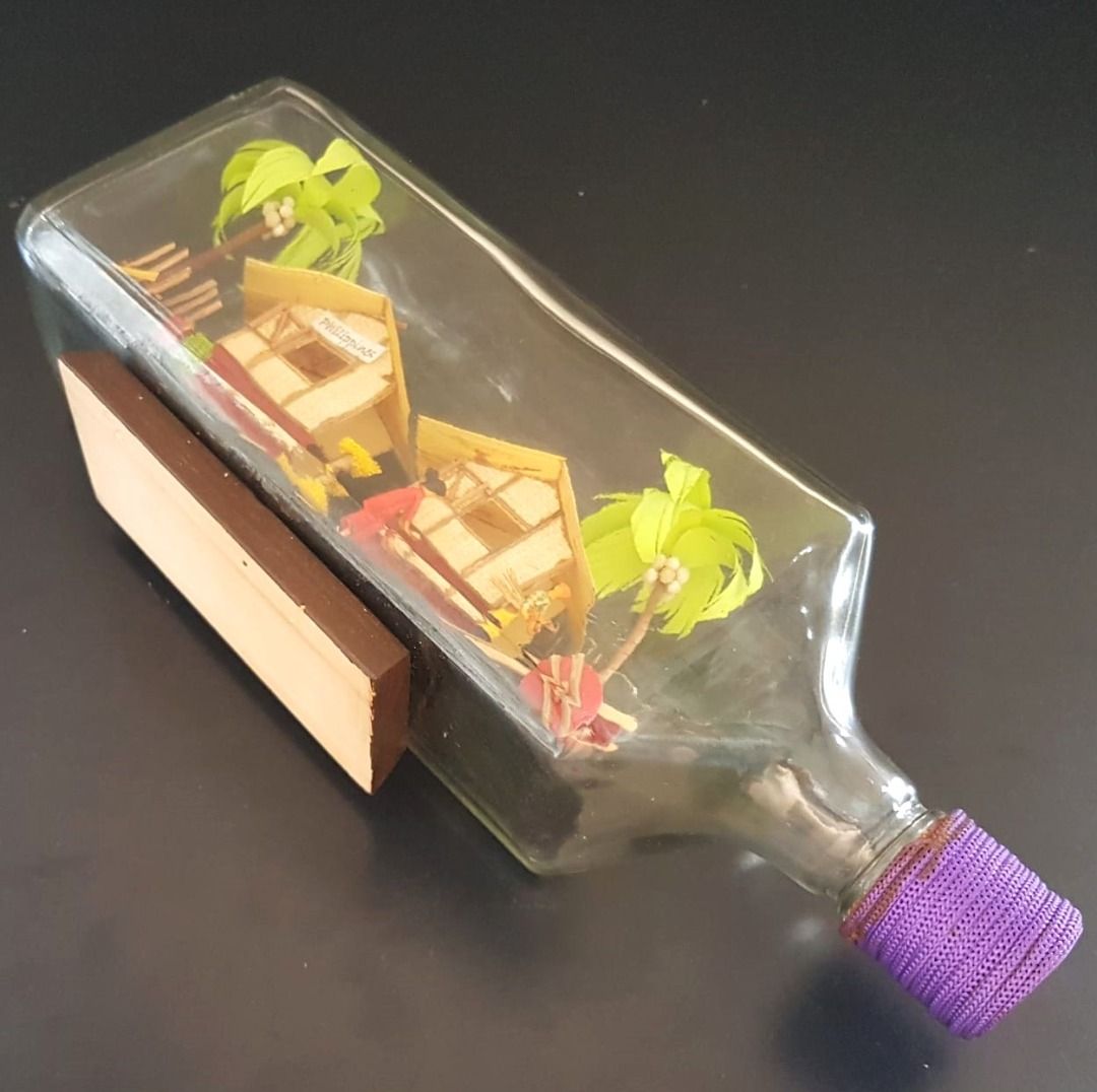 Rare Collectibles, Vintage Whimsy Bottle, England, Sculpture, Folk Art ...