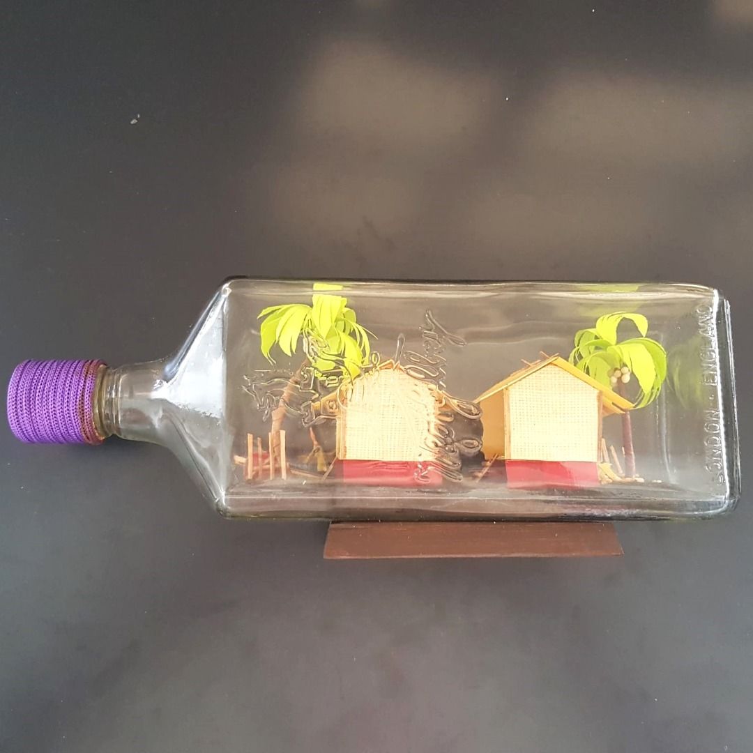 Rare Collectibles, Vintage Whimsy Bottle, England, Sculpture, Folk Art ...