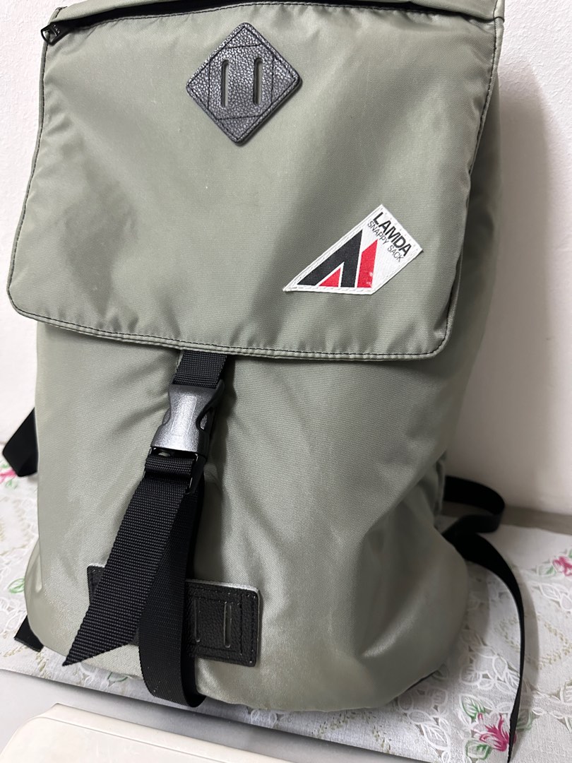 Rare Lamda japan backpack, Men's Fashion, Bags, Backpacks on Carousell