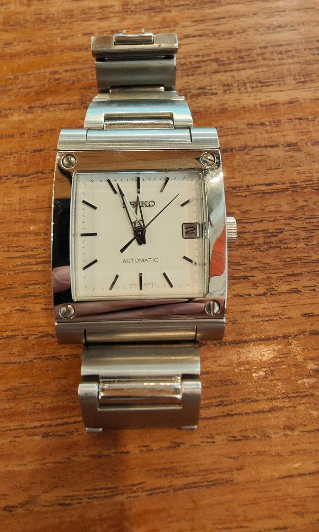 Rare square Seiko Watch, Luxury, Watches on Carousell