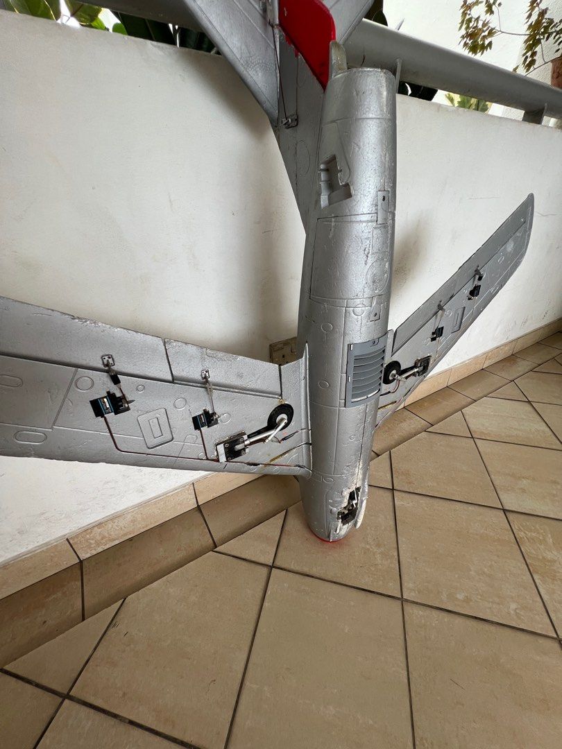 RC Plane 70mm EDF MIG15, Hobbies & Toys, Toys & Games on Carousell