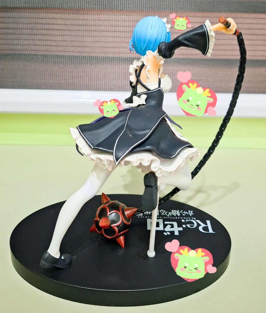 Re Zero Rem Figure, Hobbies & Toys, Toys & Games on Carousell