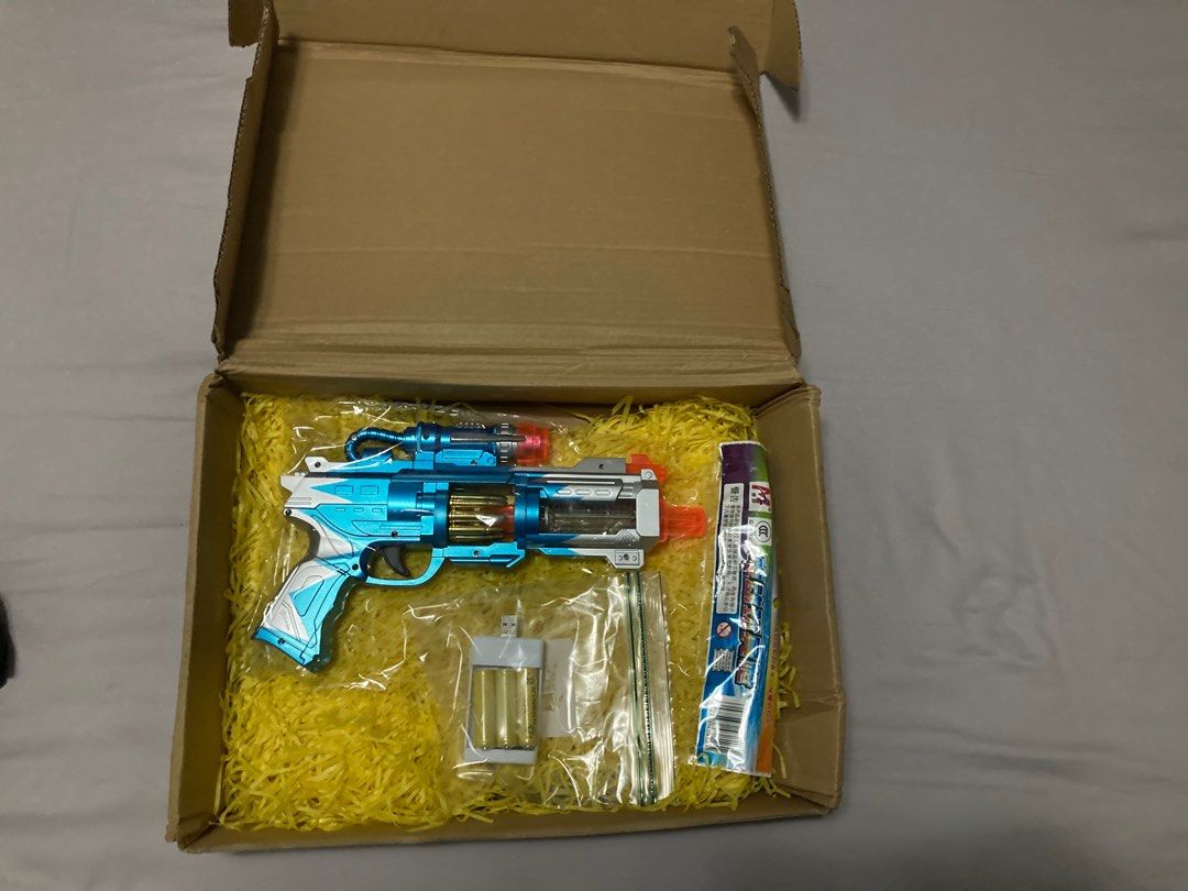 Rechargeable Revolver Toy Gun, Hobbies & Toys, Toys & Games on Carousell