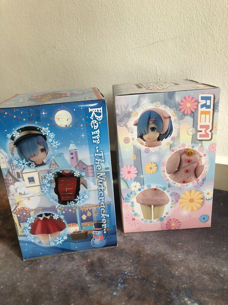 Re:zero rem original furyu jaia sss figure figurine fairytale series ...
