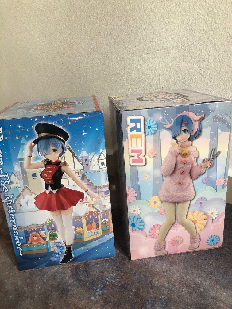 Re:zero rem original furyu jaia sss figure figurine fairytale series ...