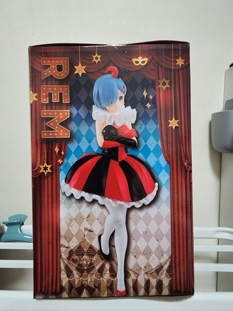 Re:Zero Starting Life in Another World Rem Ram in Circus Figure Furyu ...