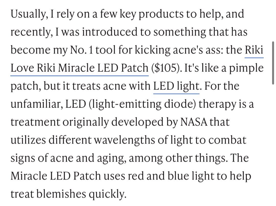 Riki Love Riki Miracle LED Pimple Patch for Acne, Beauty & Personal ...