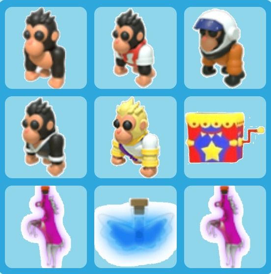 Roblox Adopt Me Pets (Gorilla, Chef Gorilla, Astronaut gorilla, Karate ...