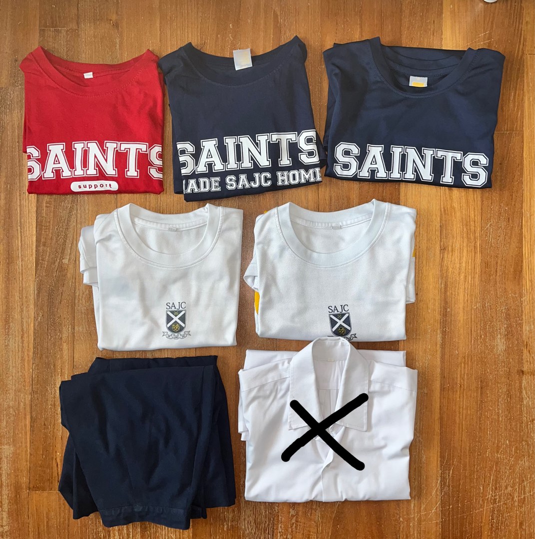SAJC SHIRTS/UNIFORM, Women's Fashion, Tops, Shirts on Carousell