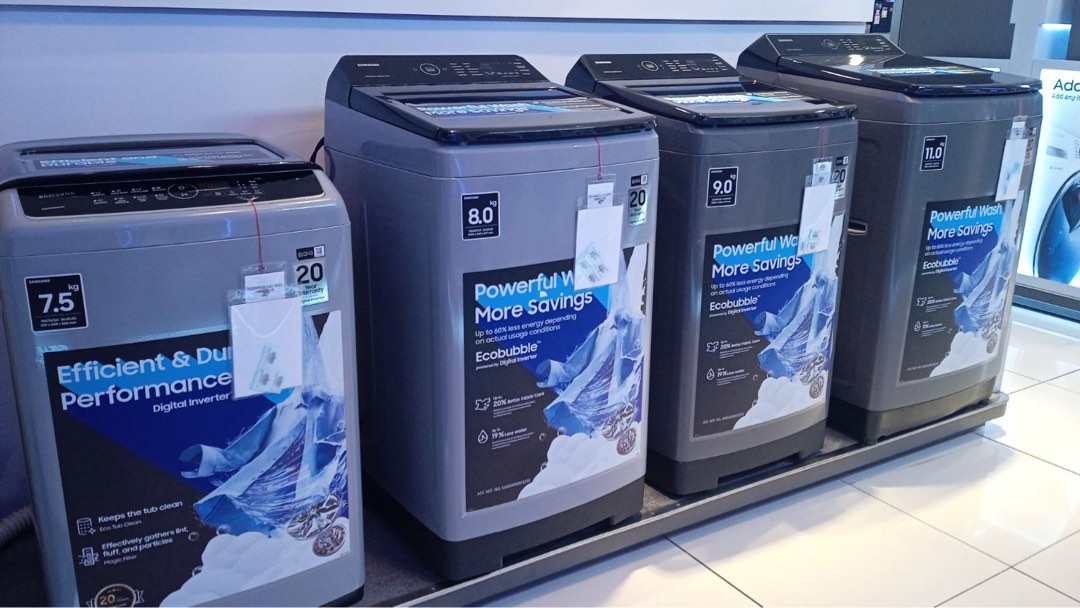 SAMSUNG TOP LOAD INVERTER WASHING MACHINE, TV & Home Appliances ...