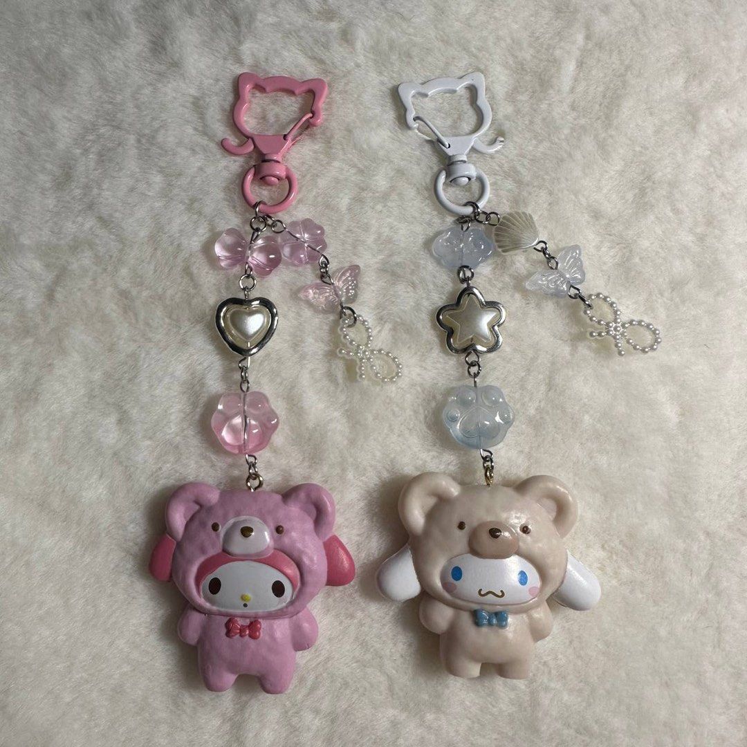 sanrio keychains, Hobbies & Toys, Stationery & Craft, Handmade Craft on ...