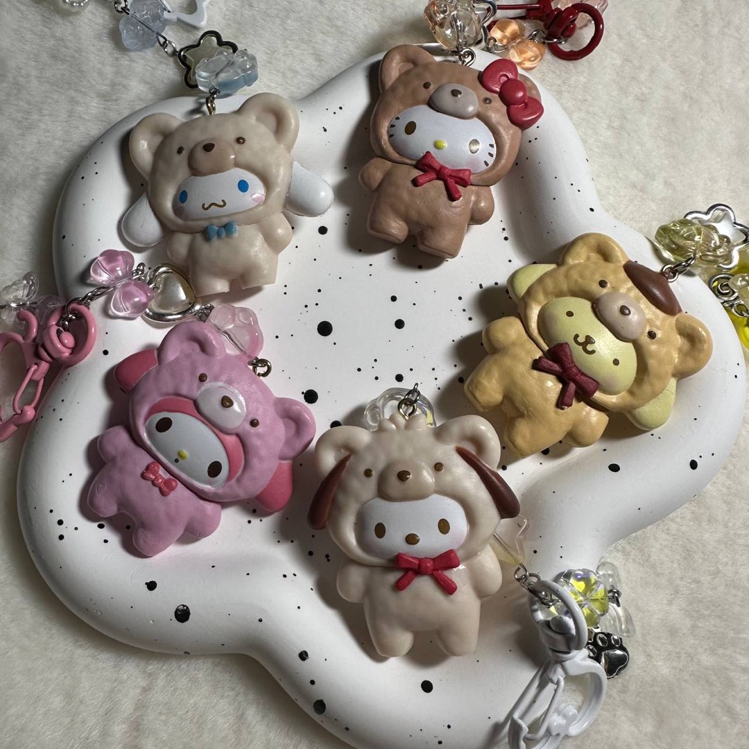 sanrio keychains, Hobbies & Toys, Stationery & Craft, Handmade Craft on ...