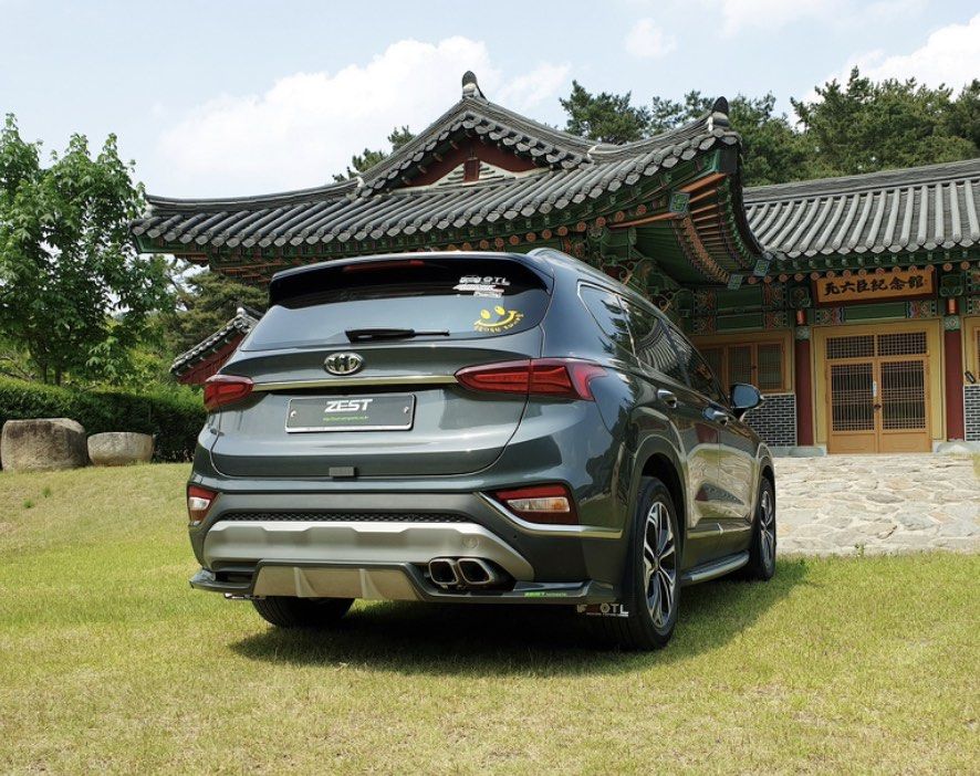 Santa Fe Bodykit - ZEST full set Bodykit for Santa Fe TM front side rear, Car Accessories ...