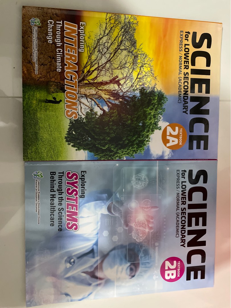 Science 2A & 2B textbook, Hobbies & Toys, Books & Magazines, Textbooks ...