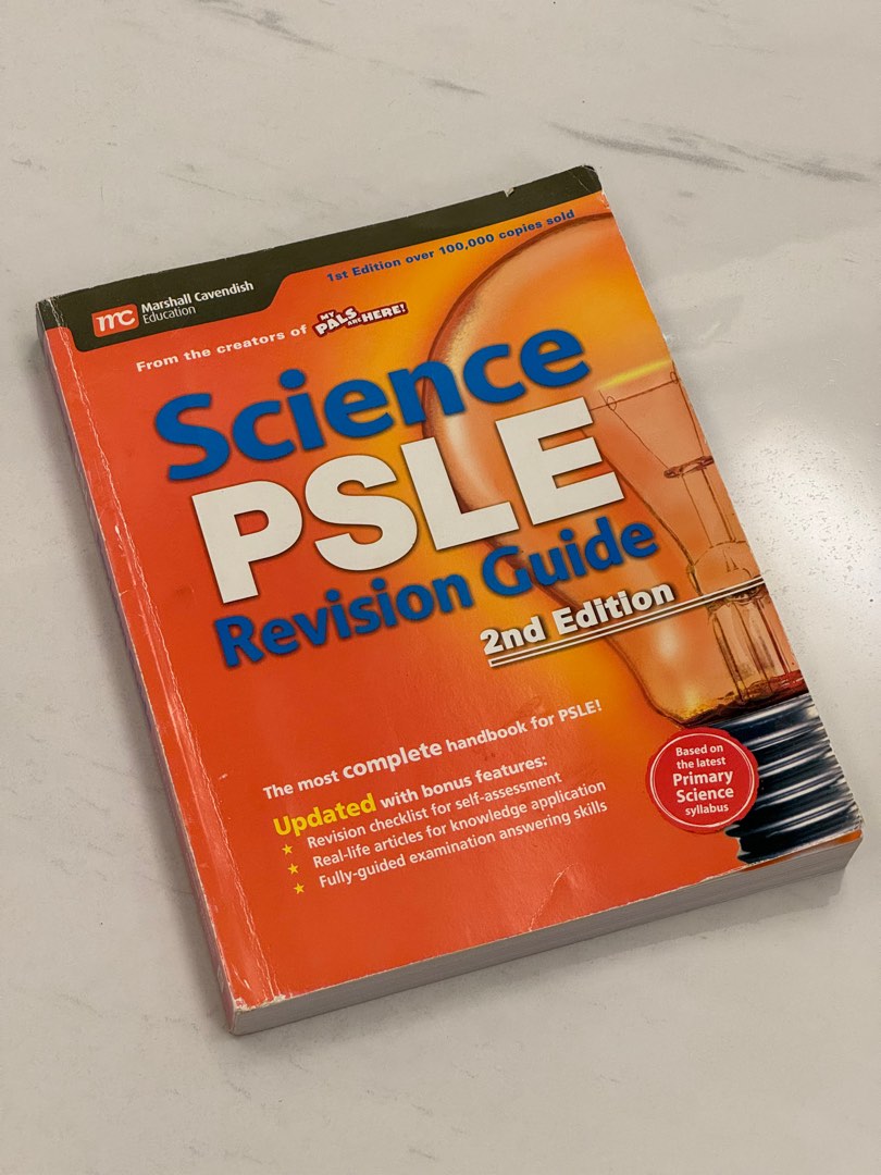 Science PSLE Revision Guide by Marshall Cavendish (2nd Edition ...