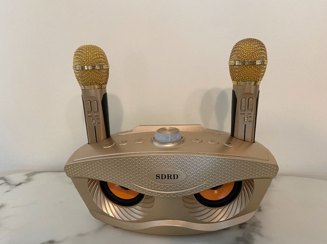 SDRD SD-306 Home KTV Family Karaoke Set, Audio, Soundbars, Speakers & Amplifiers on Carousell