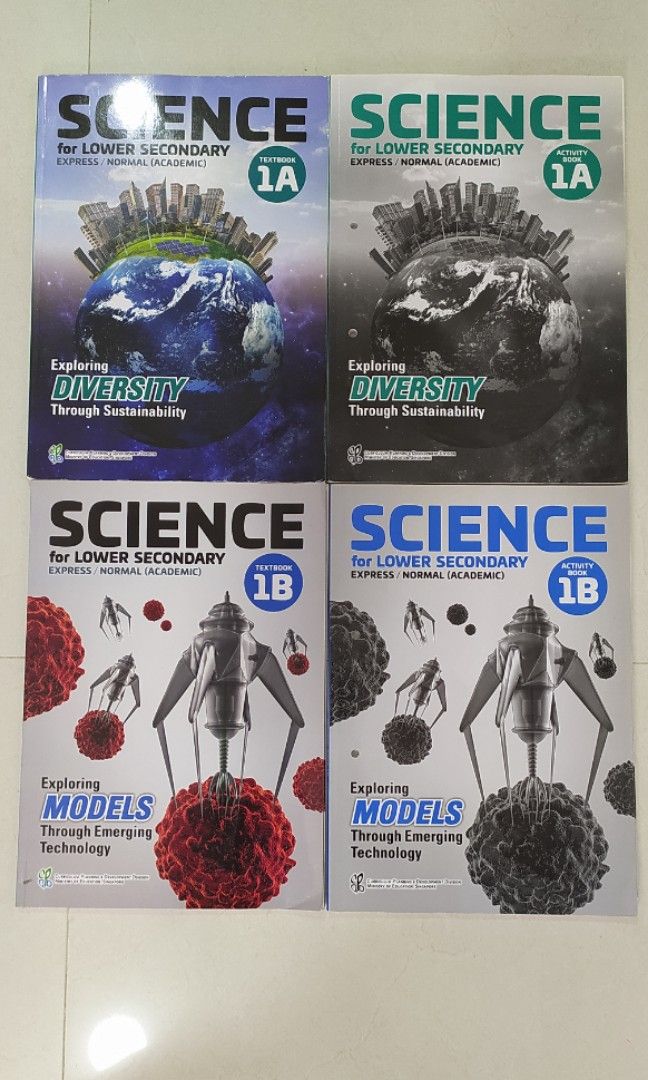 Sec 1 Science Textbook and Workbook 1A 1B, Hobbies & Toys, Books & Magazines, Textbooks on Carousell