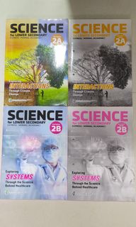 Sec 1 science textbook 1A 1B, Hobbies & Toys, Books & Magazines ...