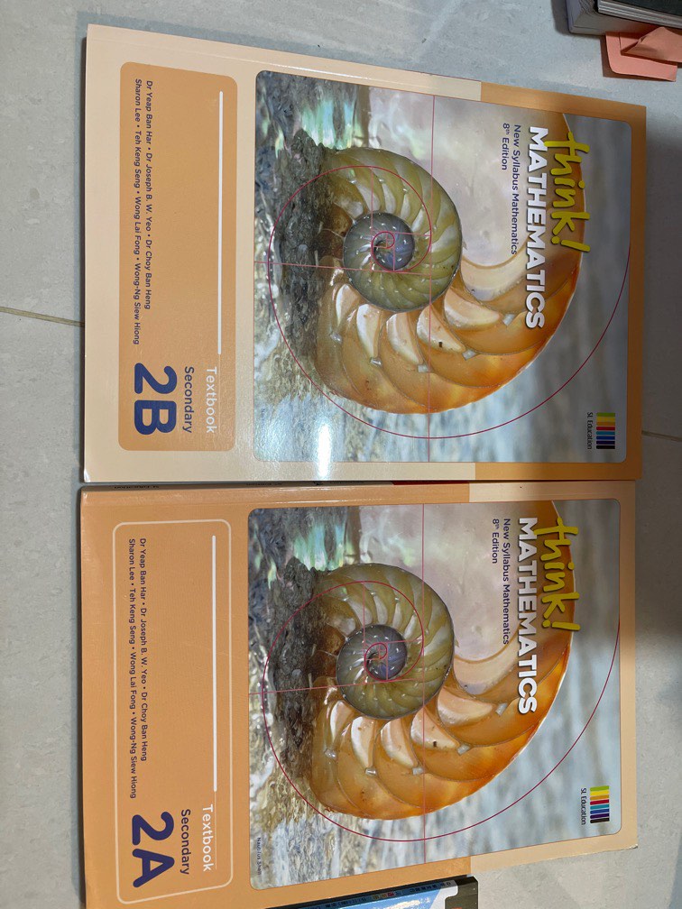 Secondary 2 express math textbooks, Hobbies & Toys, Books & Magazines ...