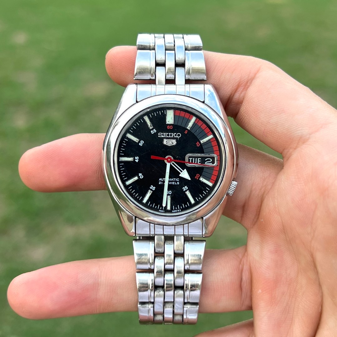 SEIKO 5 SPEED RACER WATCH, Men's Fashion, Watches & Accessories ...