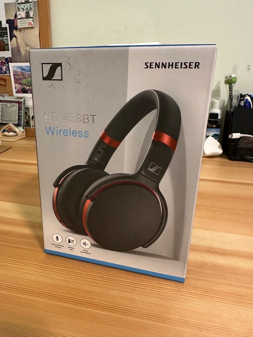 Sennheiser - HD 458BT, Bluetooth Headphones, Audio, Headphones & Headsets on Carousell