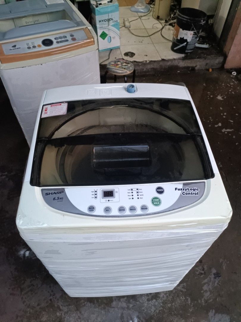 Sharp new model washing machine 6.5kg tiptop condition, TV & Home ...
